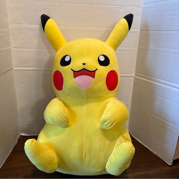Pokemon | Toys | Pikachu Pokmon 223 Jazwares Nintendo Giant Jumbo Plush ...